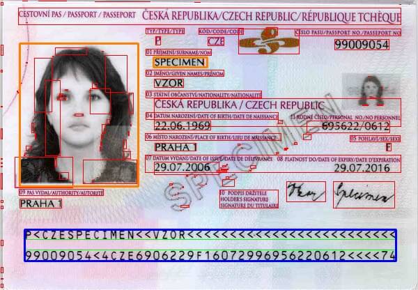 OCR de numérisation carte d'identité & passeport - Klippa