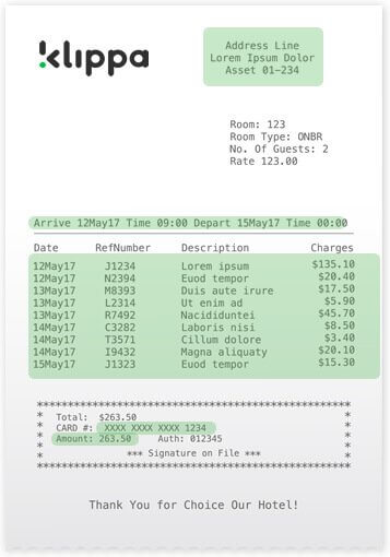 Invoice OCR | Data scanning & processing by Klippa