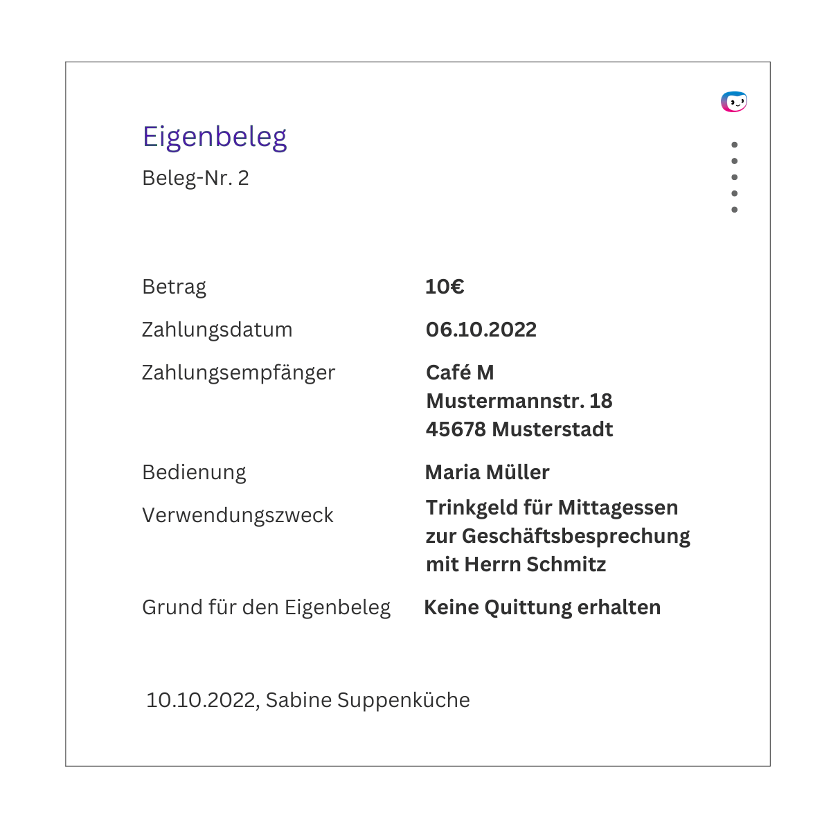Der Eigenbeleg, warum und wann er benutzt wird - Doxis