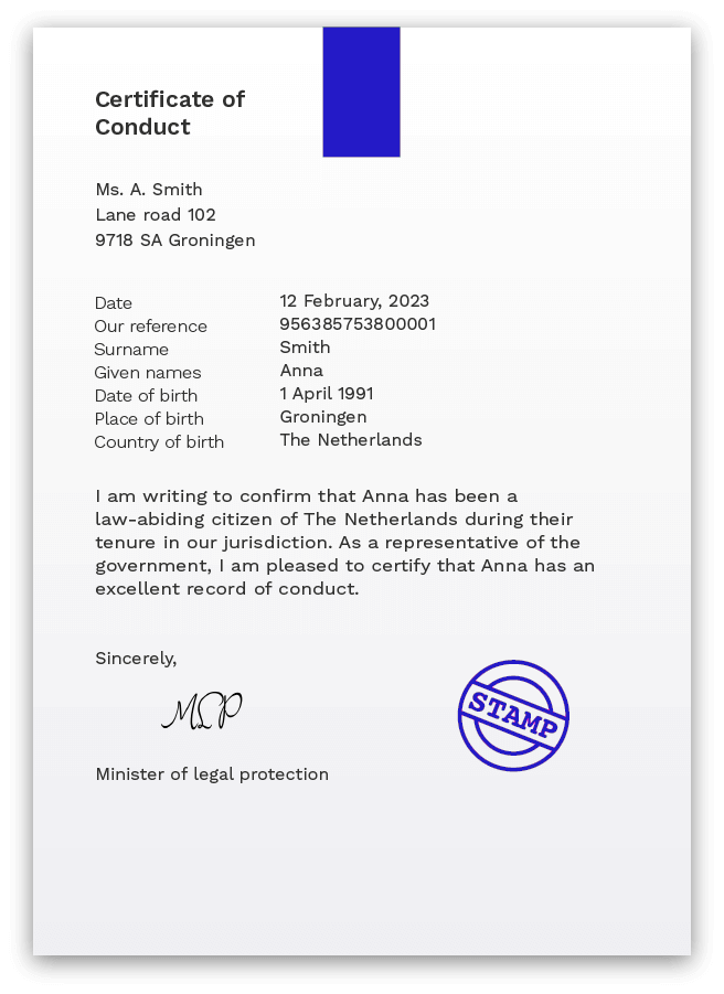 OCR For Certificates Of Conduct Automated Data Extraction