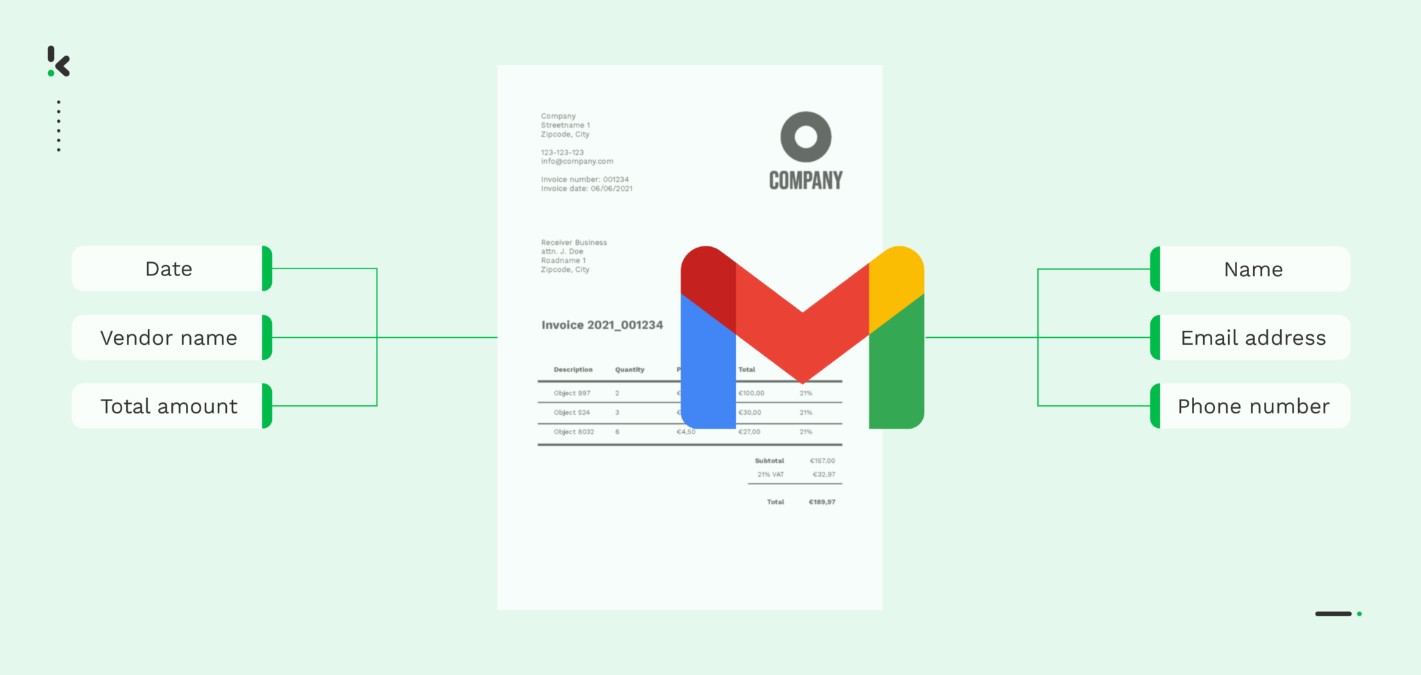 How to Automatically Parse Gmail Emails with Klippa