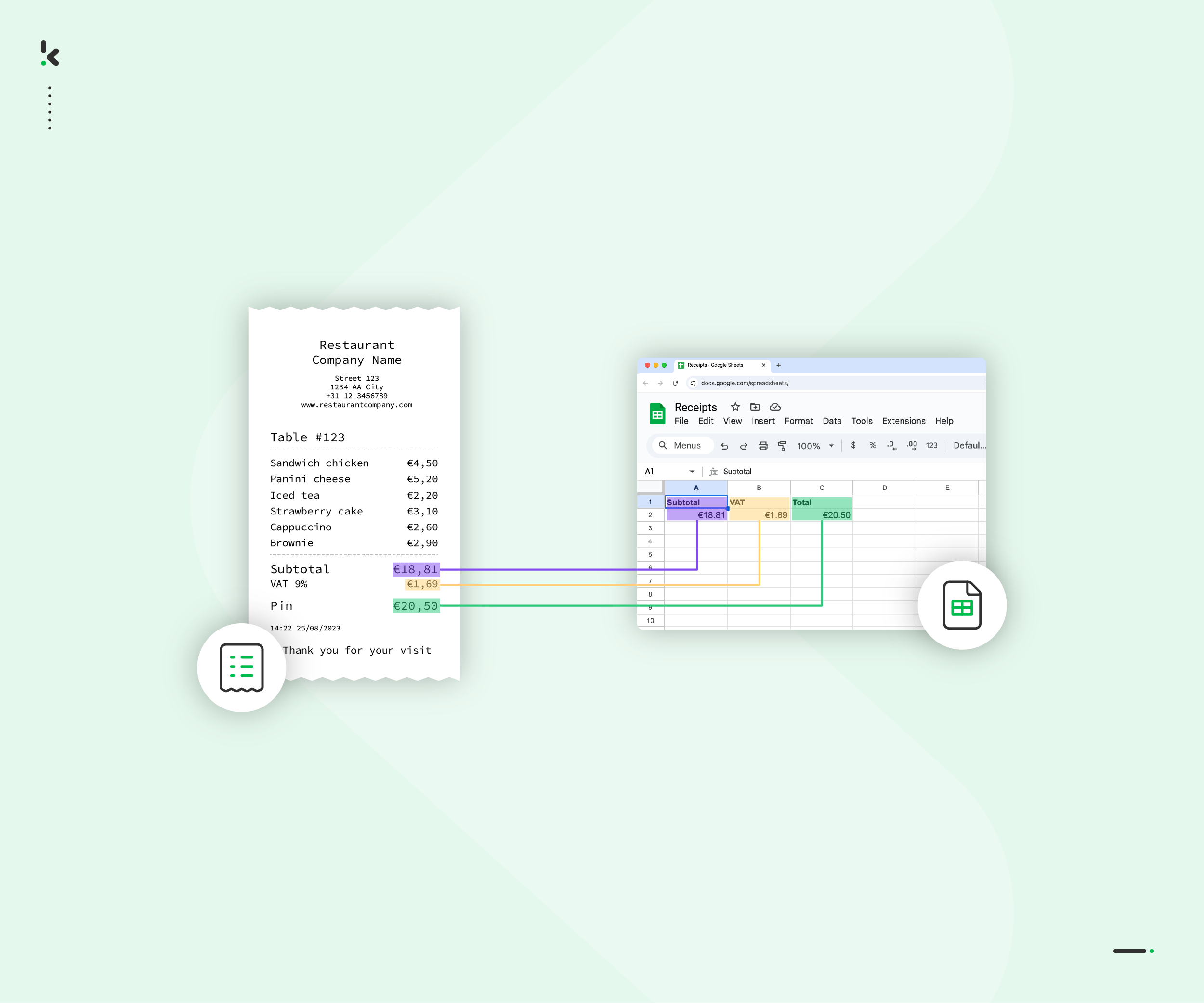 How to Scan and Save Receipts to Google Sheets