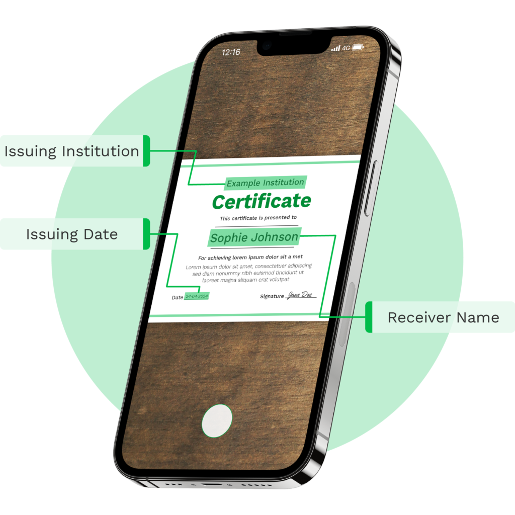 OCR for Diplomas - Automated Data Extraction API & SDK