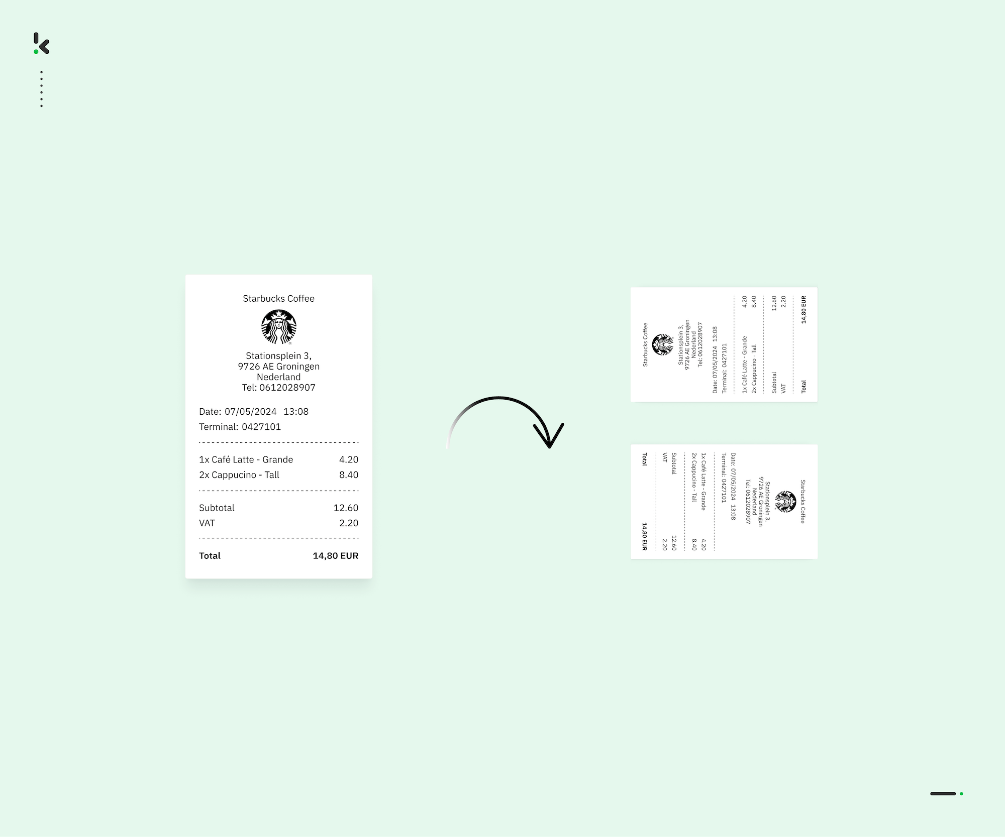 Automatically rotate documents, images and pages with OCR