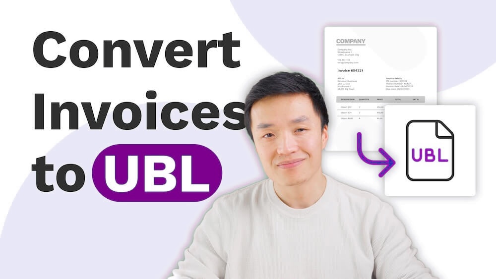 Video: How to Convert PDF Invoices into UBL